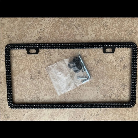CK Formula | Other | Ck Formula Black Bling License Plate Framesparkly ...